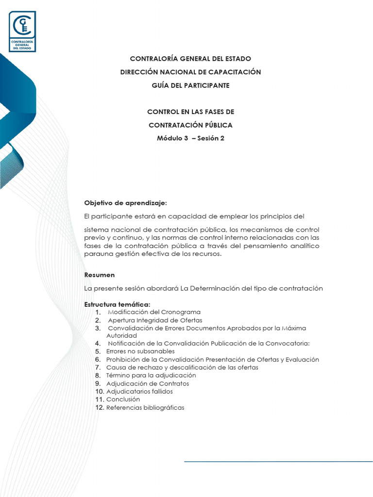 3.2 Guía Del Participante - M3S2 | PDF | Oferta (economía)