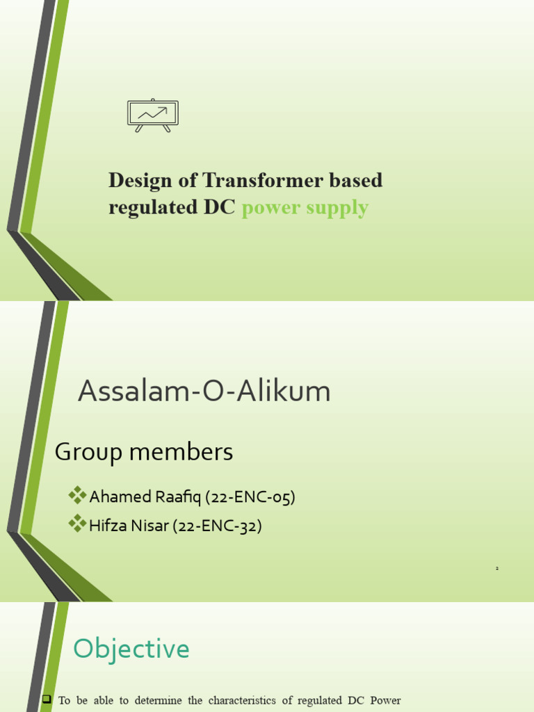 Edc Presentation Pdf Rectifier Power Supply
