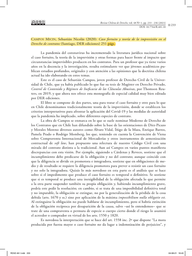 Corral - Recensión | PDF | Daños y perjuicios | Justicia