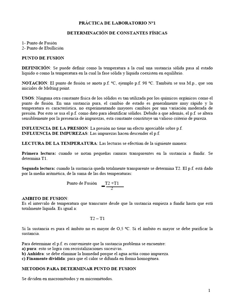 Practica de Laboratorio N 1 | PDF