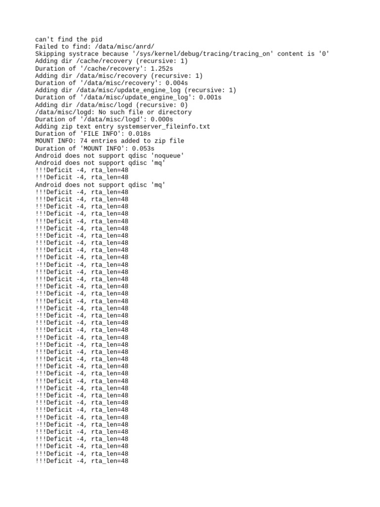 Bugreport 2020 04 02 18 15 20 Dumpstate - Log 26633 | PDF | Directory ...