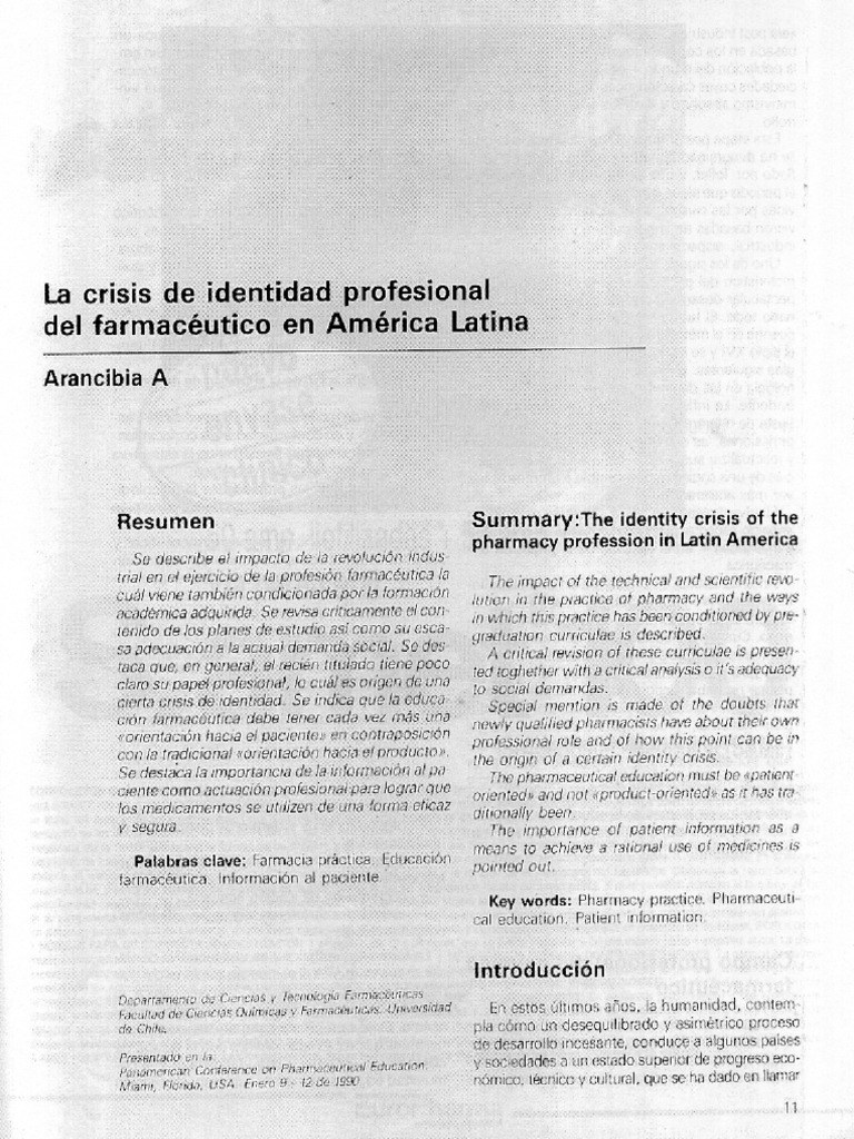 Crisis ARANCIBIA 1990 | PDF