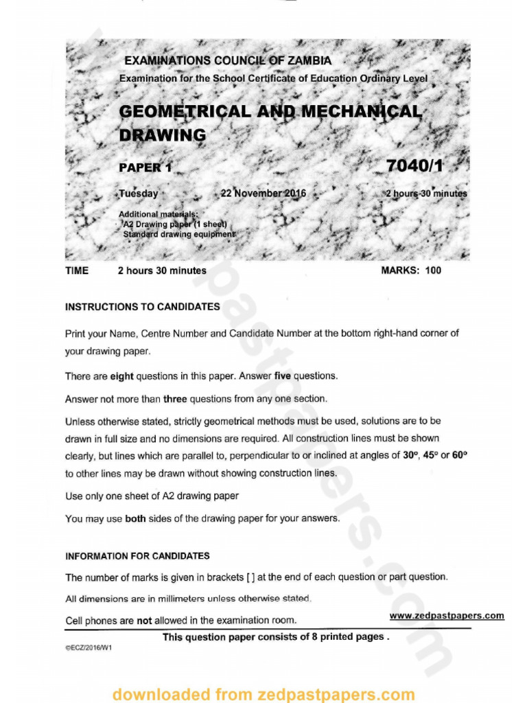 g12 GMD p1 2016 | PDF