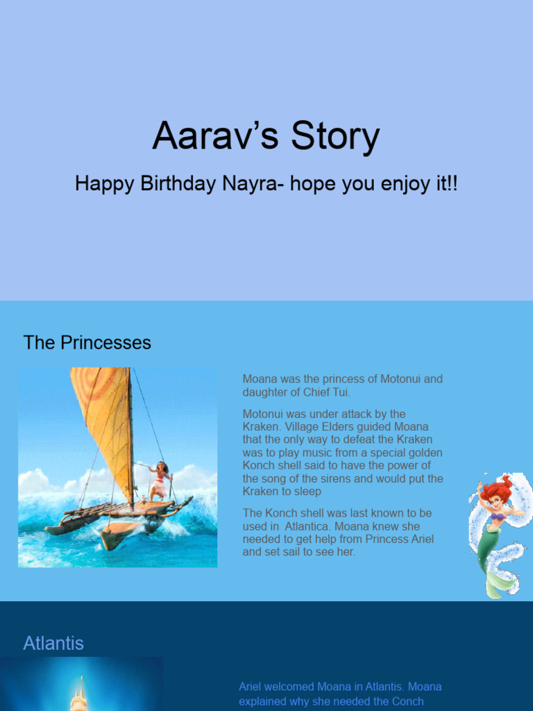 Aarav's Story | PDF