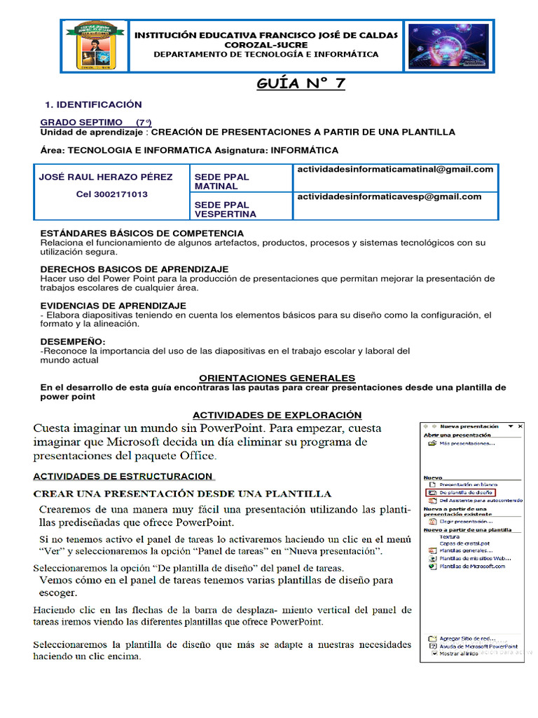 Guía para Crear Presentaciones en PowerPoint | PDF | Informática ...