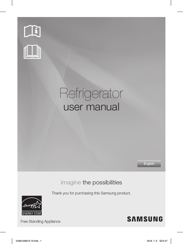 Samsung Refrigerator Safety Manual | PDF | Ac Power Plugs And Sockets ...