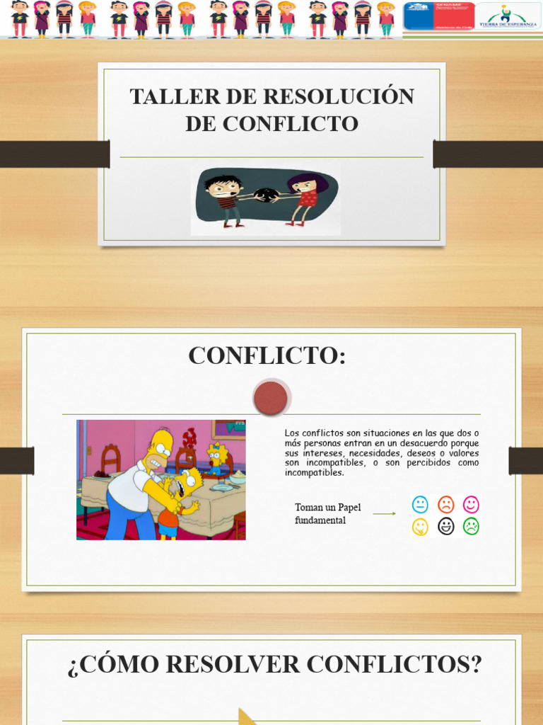Taller de Resolución de Conflicto | PDF