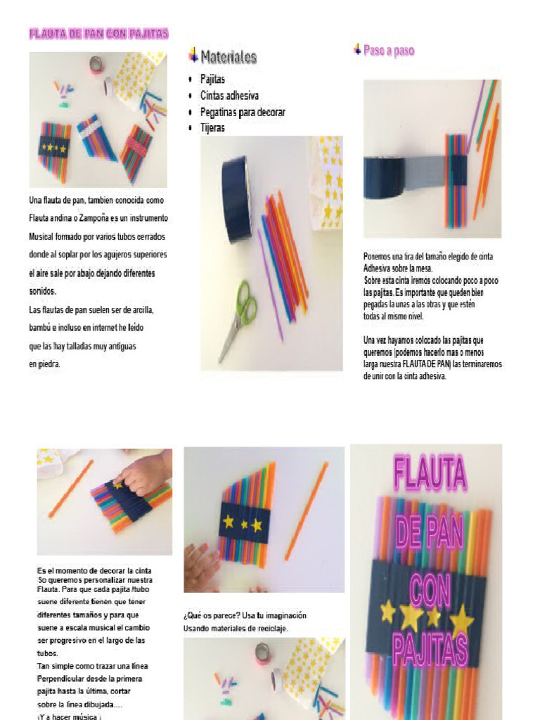 COMO HACER UNA FLAUTA | PDF
