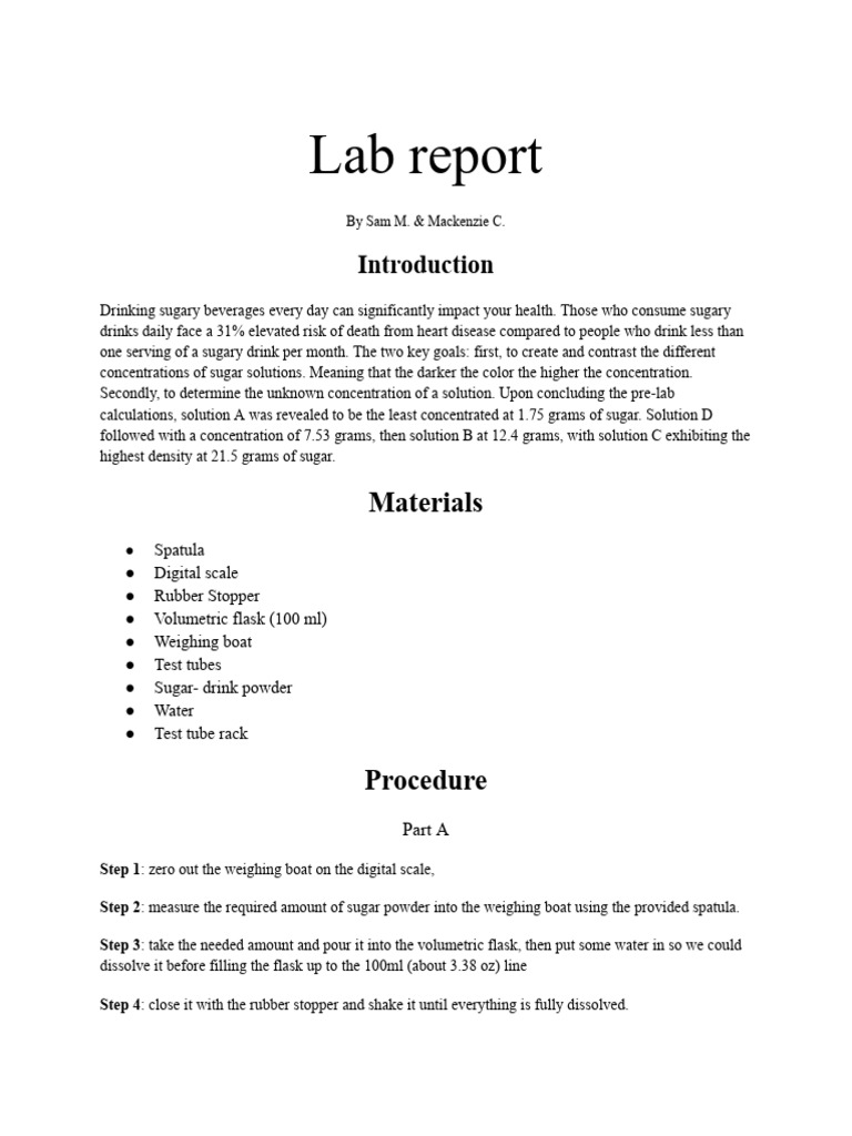 Science | PDF | Concentration | Physical Sciences
