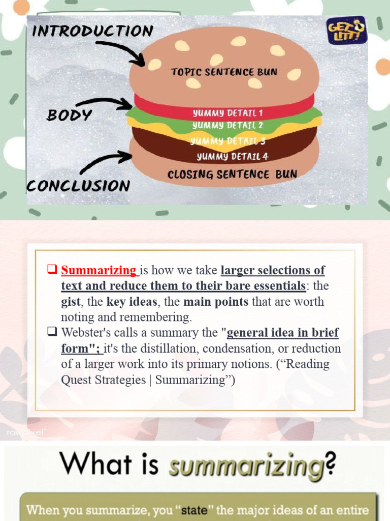 q2 Week 4 Summarizing | PDF | Digital Object Identifier | Written Communication
