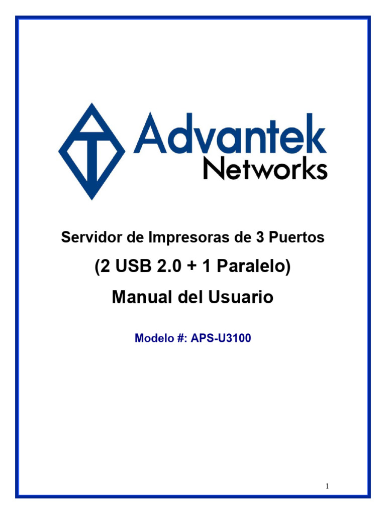 APS-U3100 (Spanish) | PDF | Dirección IP | Windows XP
