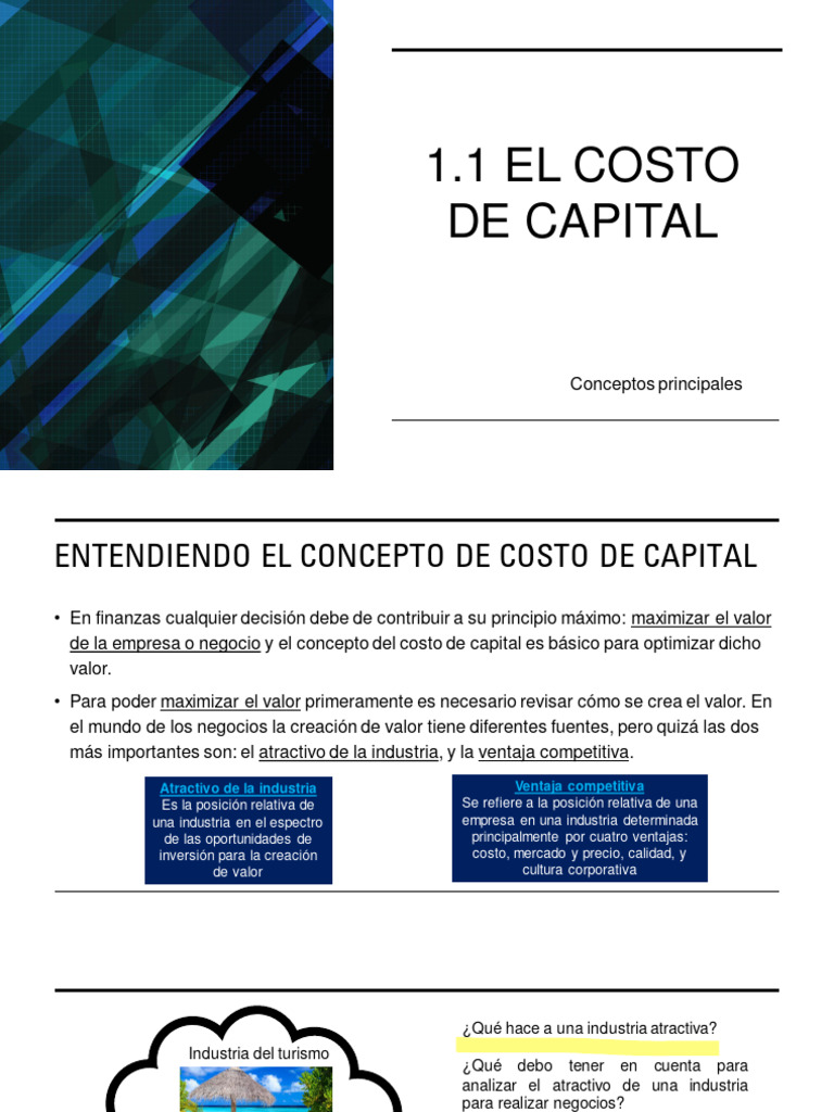 1 3 Guía Para Cálculo Del Cppc Caso Genomma Lab Pdf Compartir