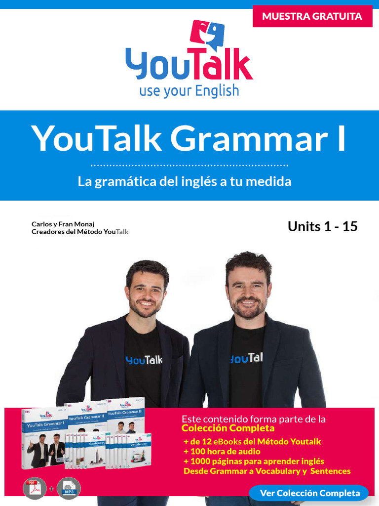 YouTalk-Grammar-I (Muestra Gratuita) - Compressed - Compressed | PDF | Idioma en Inglés | Asunto ...