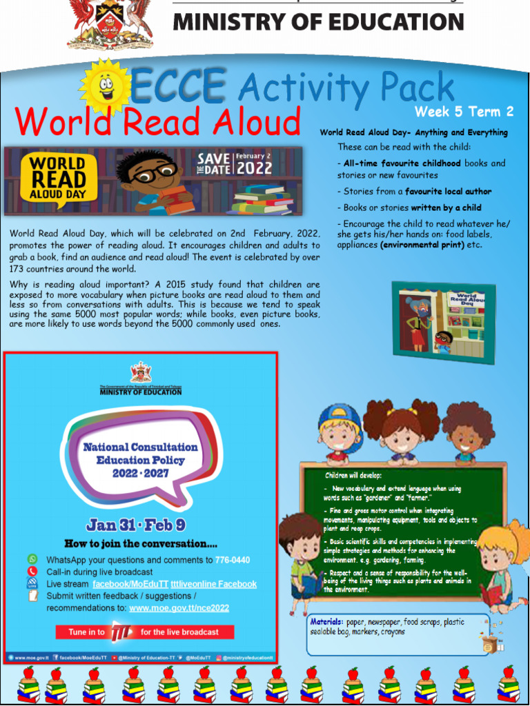 ECCE Activity Pack Term 2 Week 5 | PDF | Vegetables | Trees