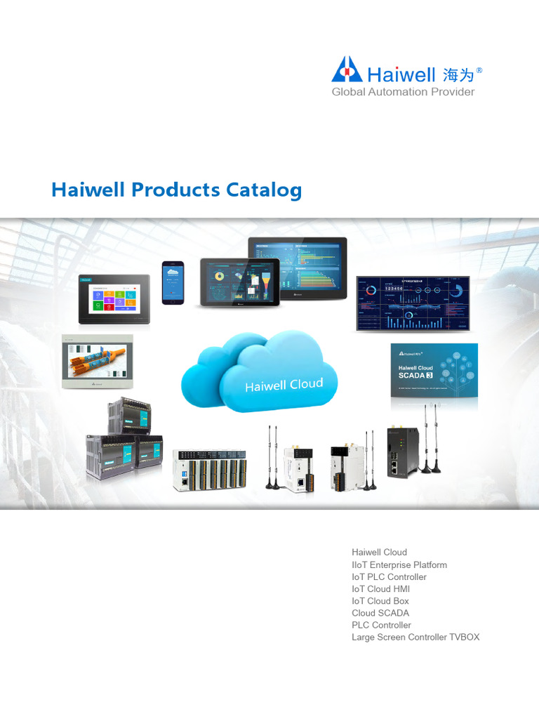 Catalogo de Productos Haiwell | PDF | Internet Of Things | Programmable Logic Controller