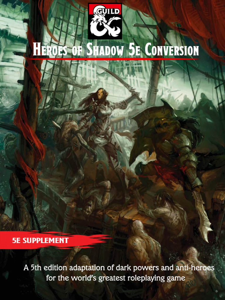 Heroes of Shadow: 5E Homebrew Guide | PDF | Vampires