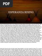 Esperanza Rising: Chapter Summaries | PDF
