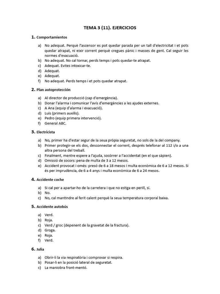 Tema 11 - Ejercicios | PDF