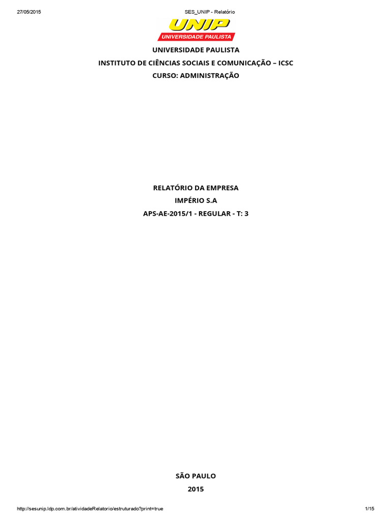 APS - Administração Estrategica Adm Unip | PDF | Mercado (economia ...