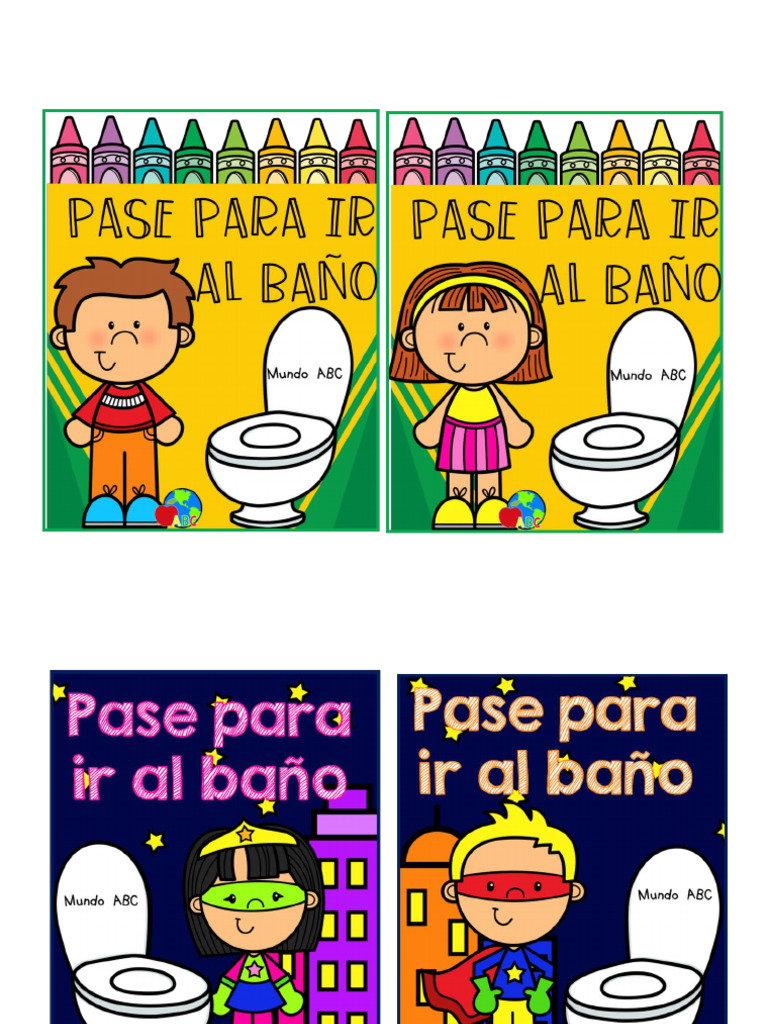 27.pase para Ir Al Baño | PDF