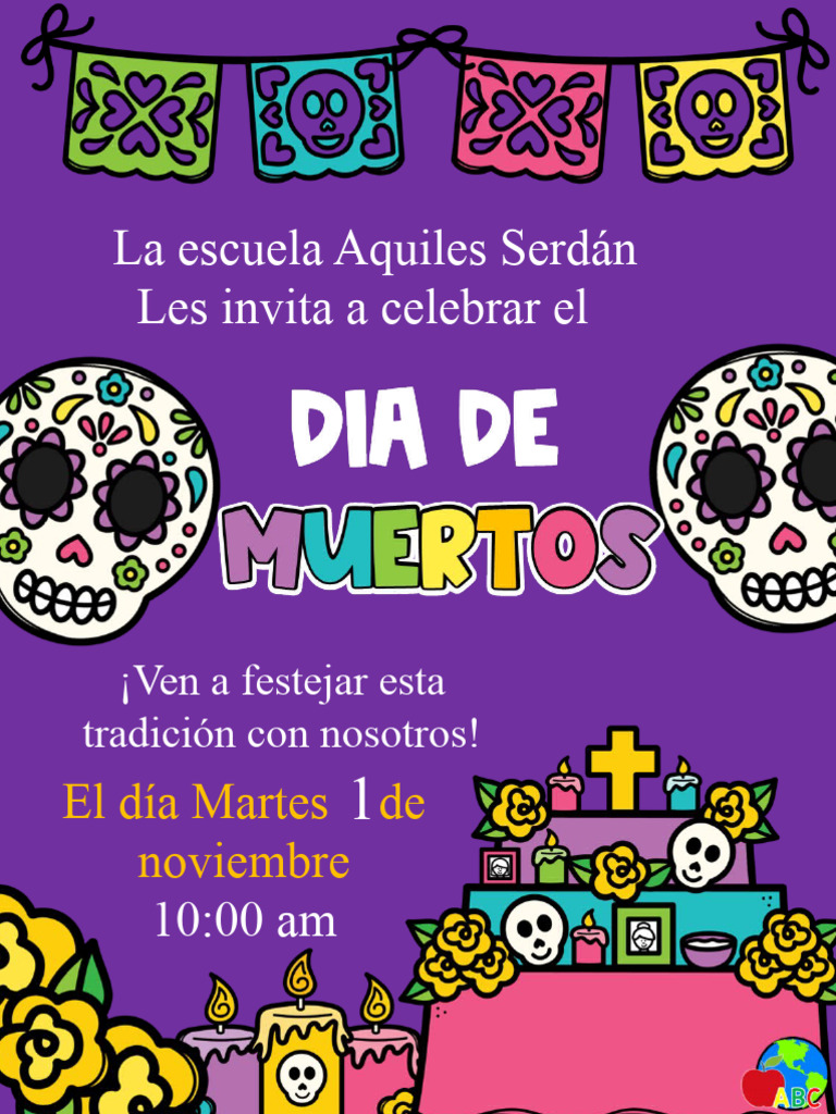 113 Invitacion Dia De Muertos Pdf