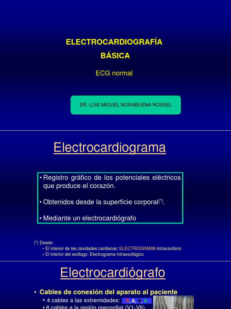 Ekg Normal 2024 | PDF | Electrocardiografia | Medicina CLINICA