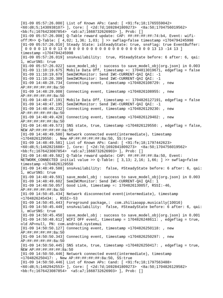 Iwc Dump Old | PDF | Computer Data | Computer Networking