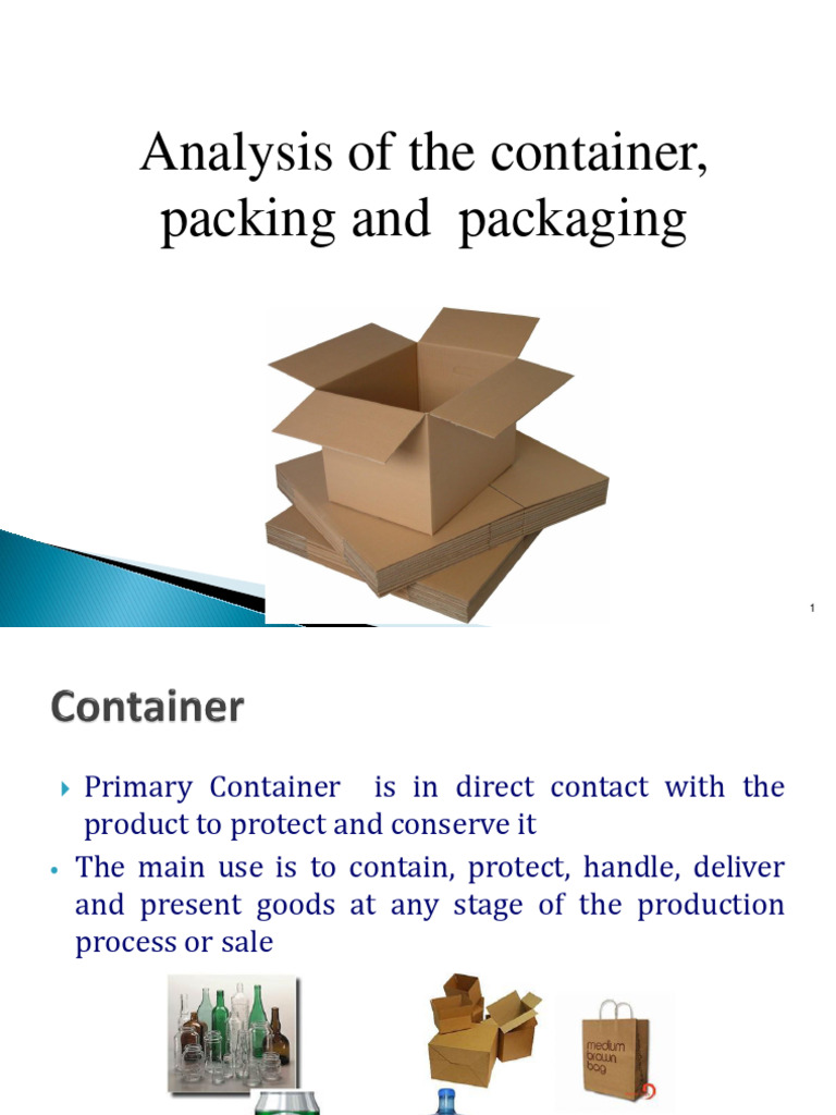 Container, Packaging, Packing | PDF | Copyright | Packaging And Labeling