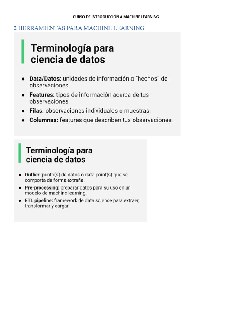 25 Curso de Introducción A Machine Learning | PDF