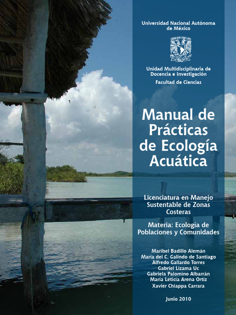 Manual de Prácticas en Ecología Acuática | PDF | Plancton | Fitoplancton