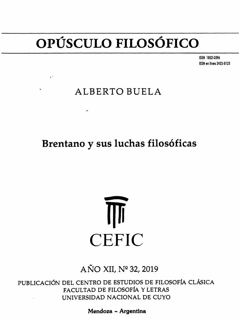 Cefic: Opúsculo Filosófico | PDF | Metafísica | Martin Heidegger