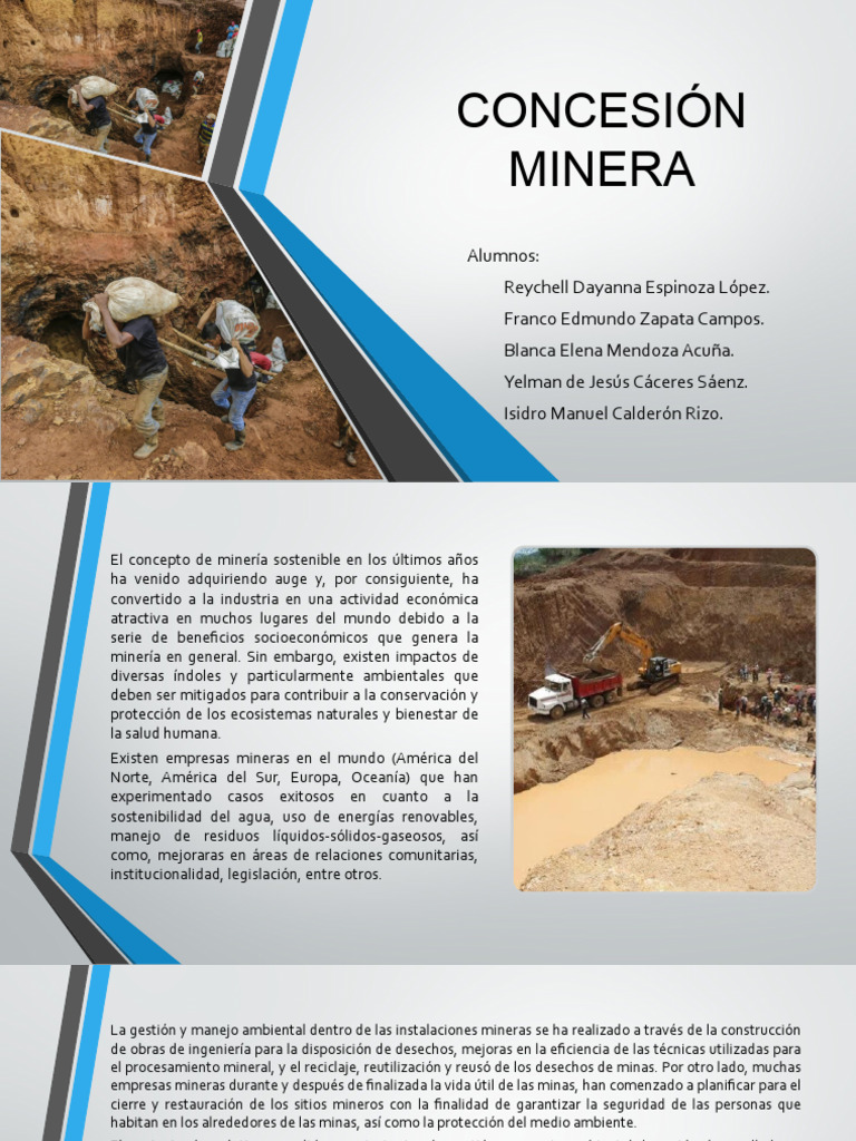 Concesion Minera | PDF | Minería | Residuos