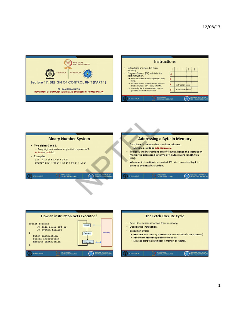 Week4 Reduced | PDF | Central Processing Unit | Computer Data Storage
