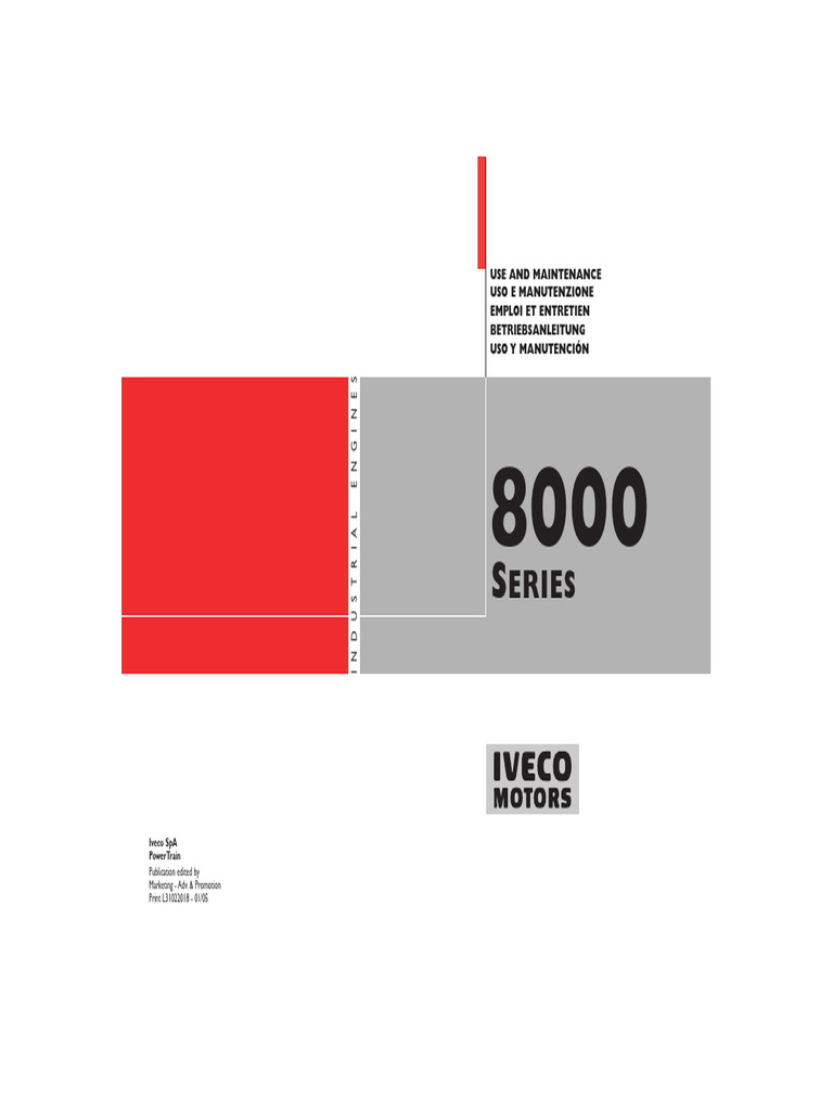 8000 - Series (1) Copy Manual Iveco | PDF | Motores | Inyección de combustible