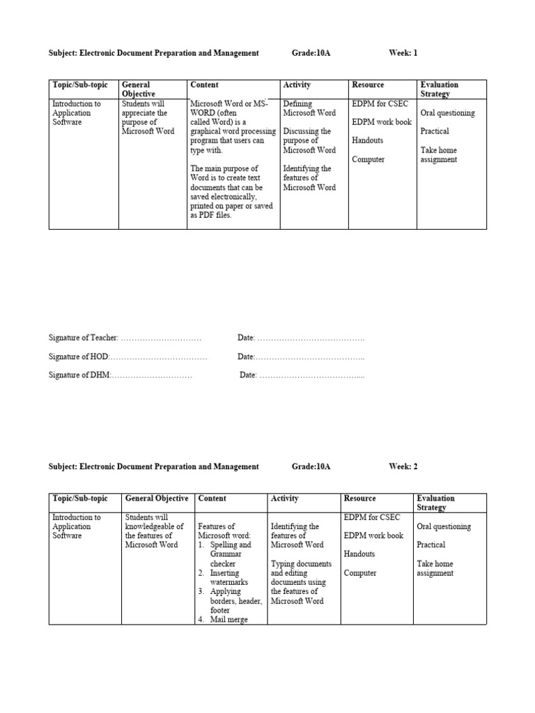 Grade 10A | Download Free PDF | Microsoft Word | Proofreading