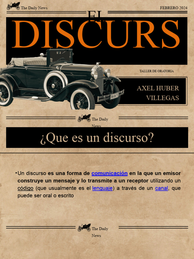 Que Es Un Discurso | Descargar gratis PDF | Hablar en público ...