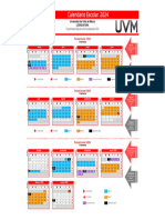 UTEQ - Calendario Académico 2024-2025 | PDF