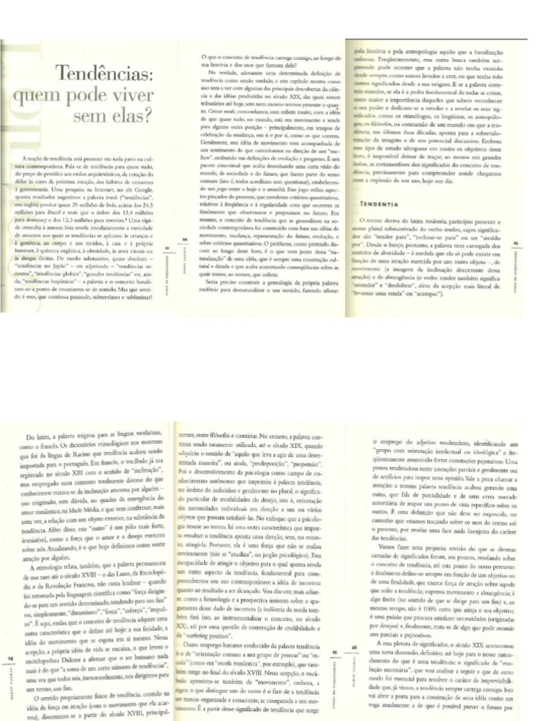 Observatorio de Sinais - Estudo de Tendencias | PDF