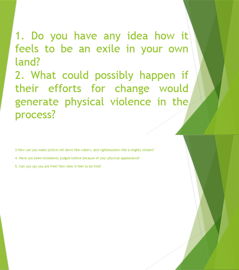 Guide Questions | PDF | Self-Improvement