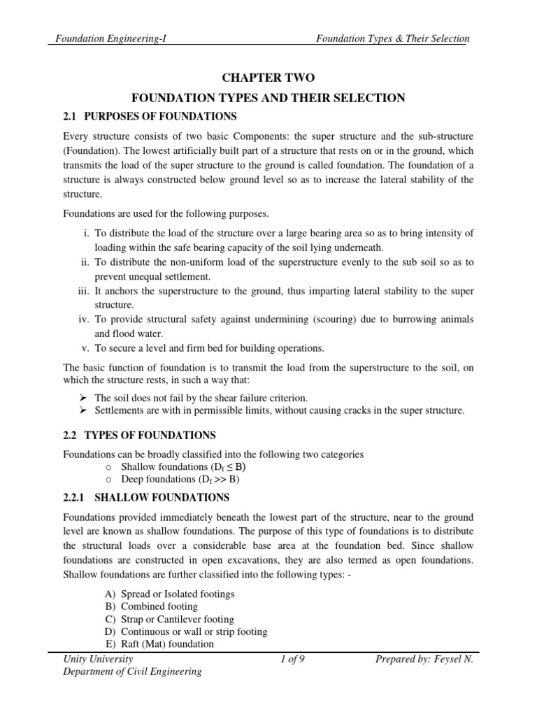Chapter 2 | PDF | Deep Foundation | Foundation (Engineering)