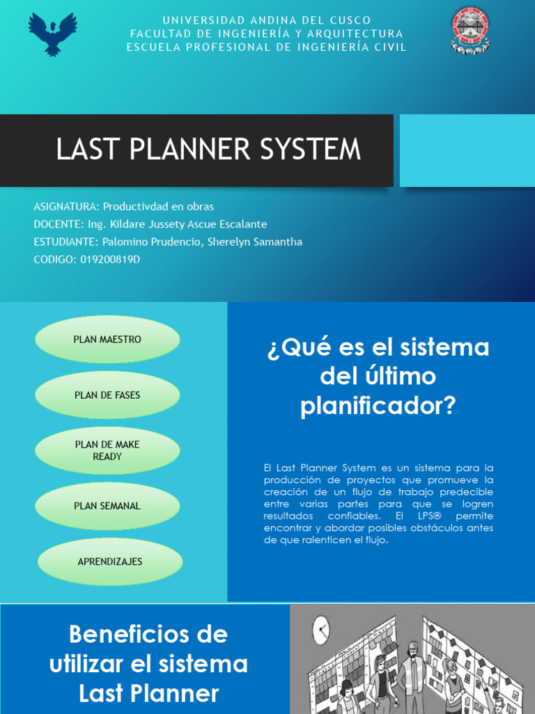 Last Planner System | PDF | Planificación