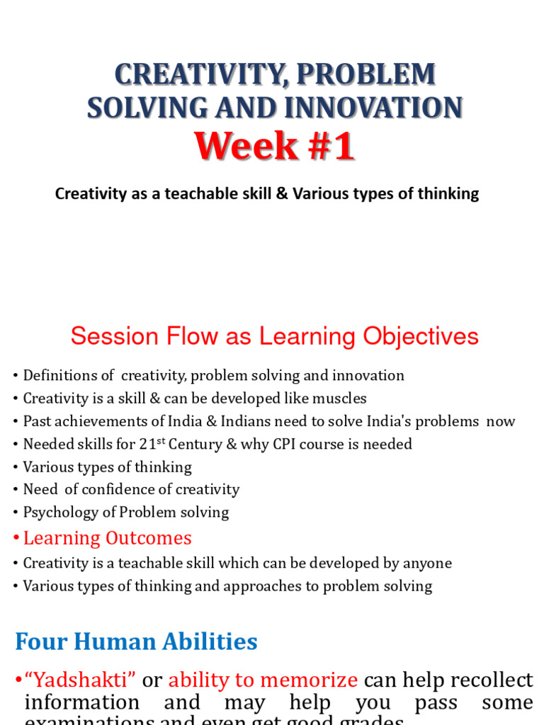 Creativity | PDF | Creativity | Thought