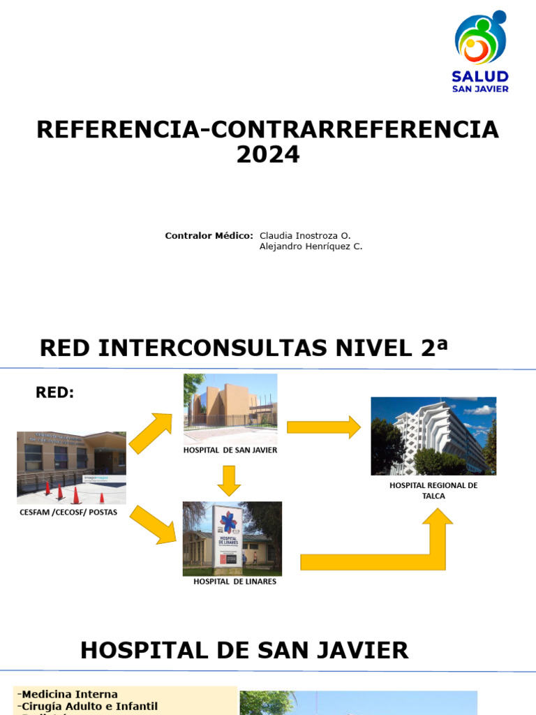 Referencia-Contrarreferencia Actualizado | PDF | Hospital | Medicina CLINICA