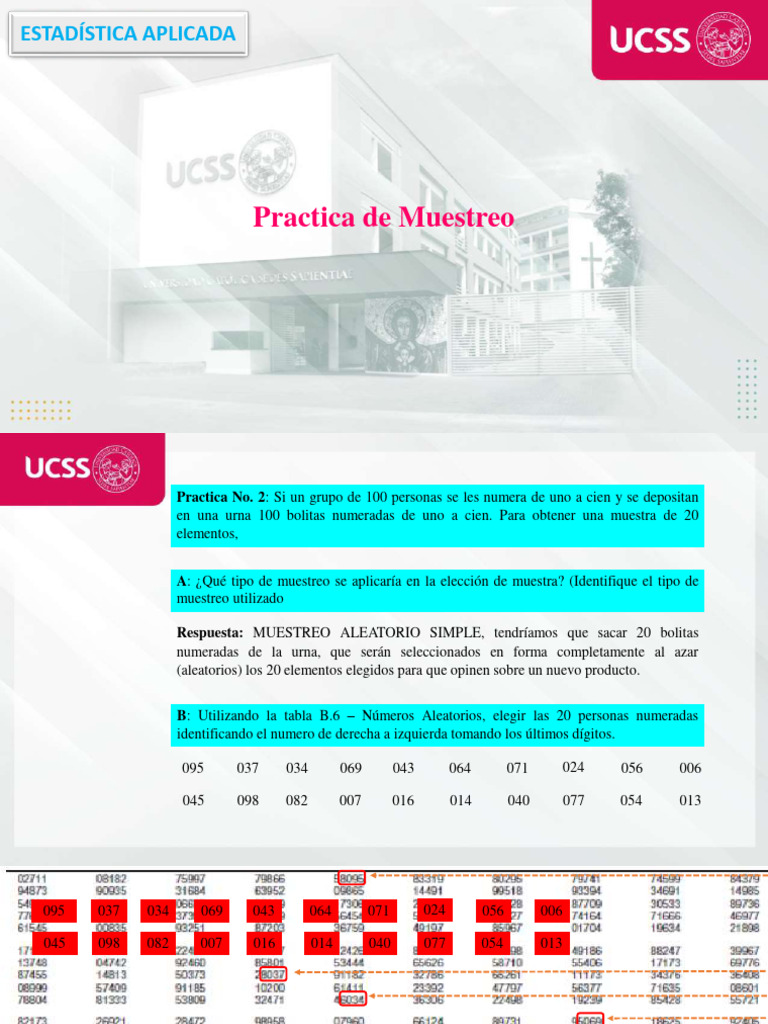 EA 2 - Practica de Muestreo | Descargar gratis PDF | Muestreo (Estadísticas) | Science