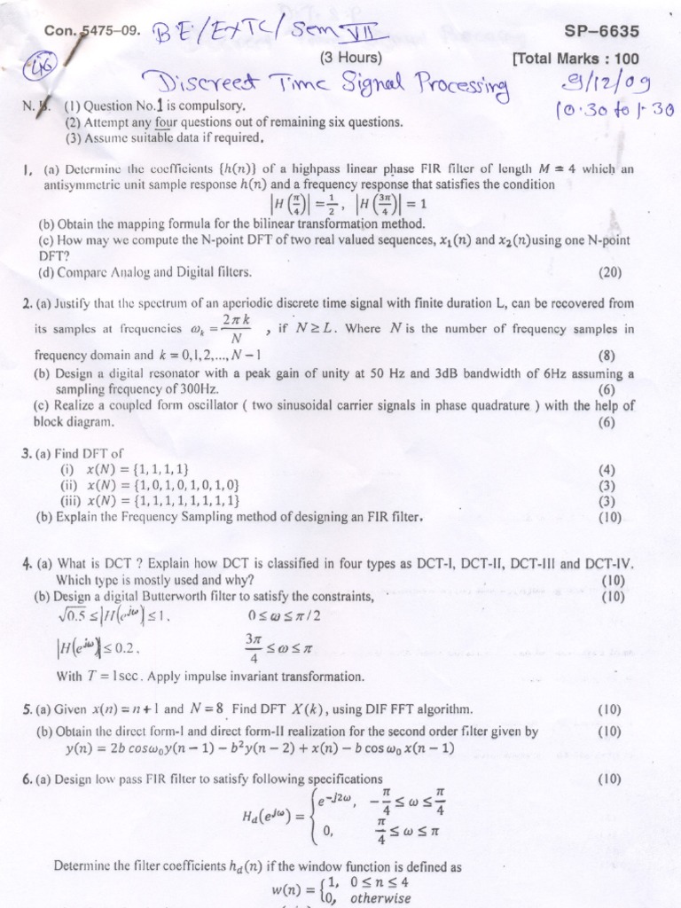 D09BE7 EXTC Dtsproc | PDF | Technology & Engineering