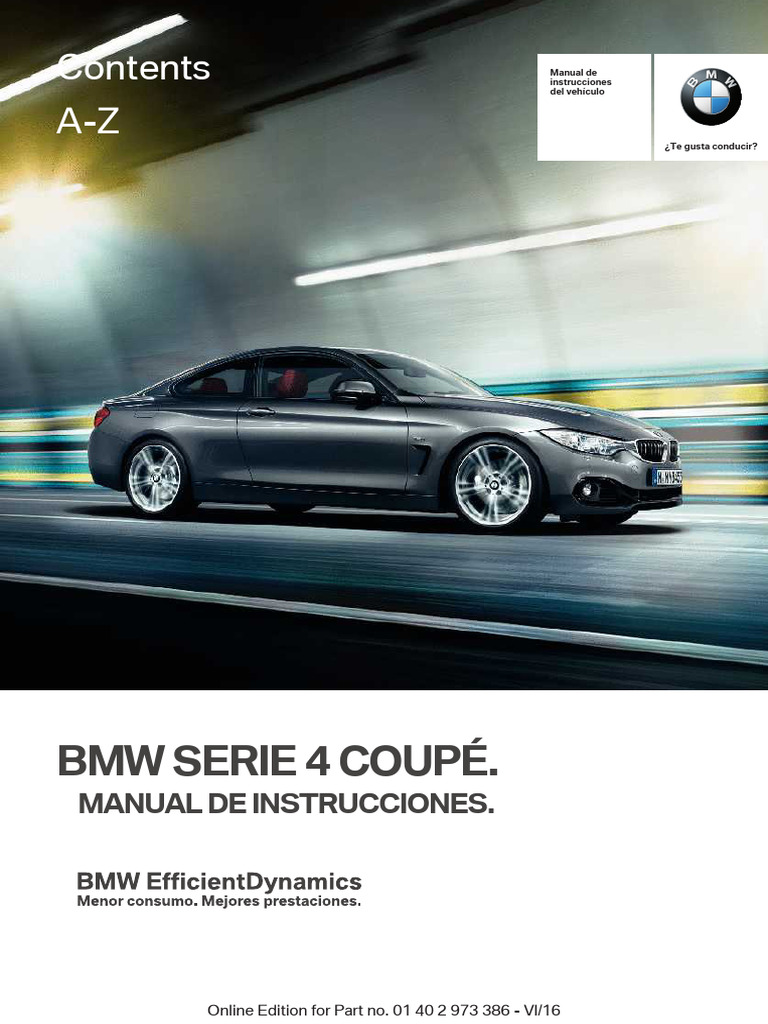 2017-Bmw-4-Series-7 Owners Manual | PDF | BMW