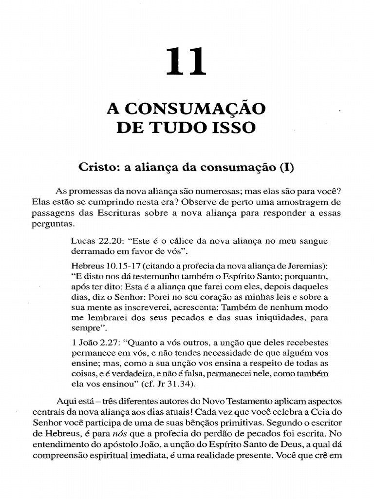 O. Palmer Robertson - Alianças | PDF | Novo Testamento | Jesus O. Palmer Robertson - Alianças | PDF | Novo Testamento | Jesus