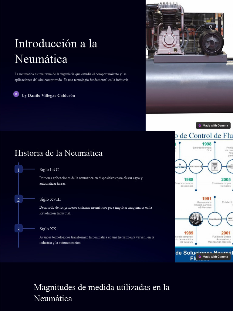 Introduccion A La Neumatica | PDF | Gases | Humedad
