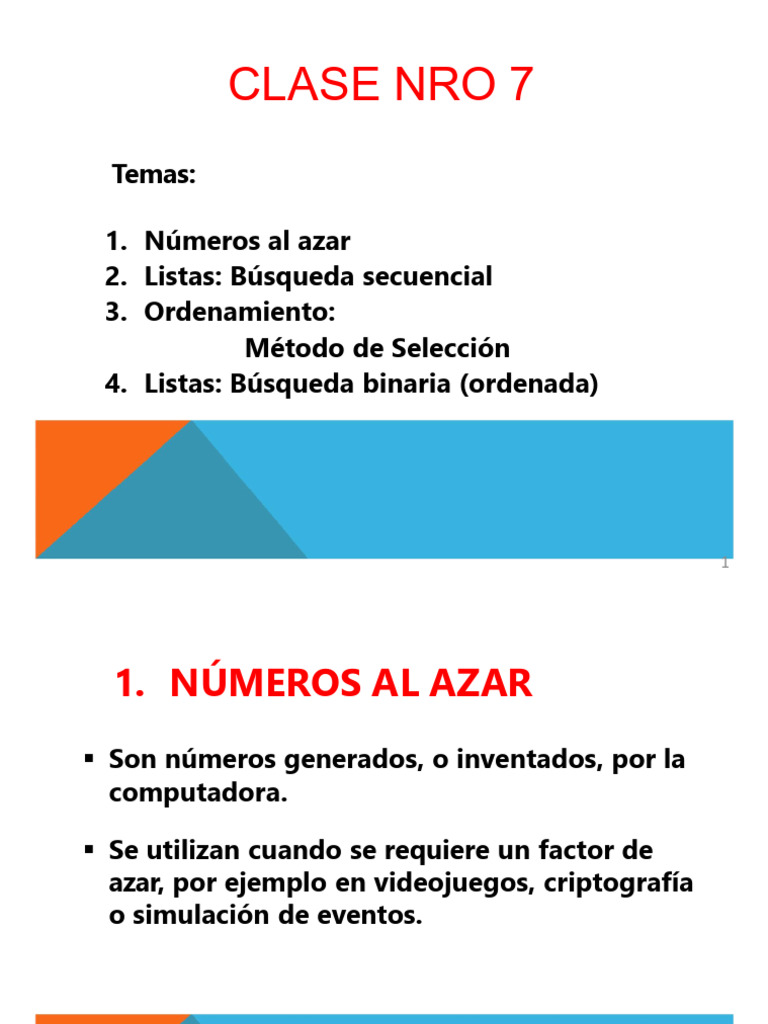 Clase7 Pdf Python Lenguaje De Programación Ciencias De La Computación 