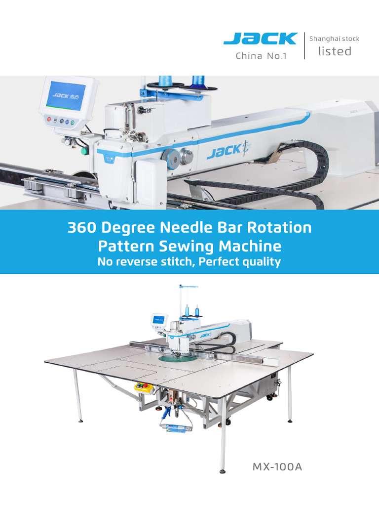 Jack MX-100A Brochure | PDF